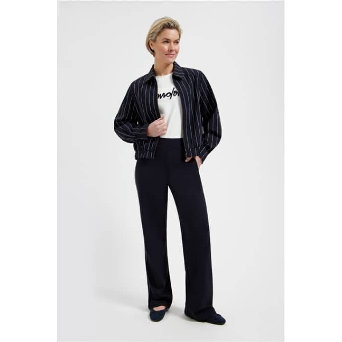 Lady Day Jasje Cassy Blauw dessin - Mode bij Anneloes